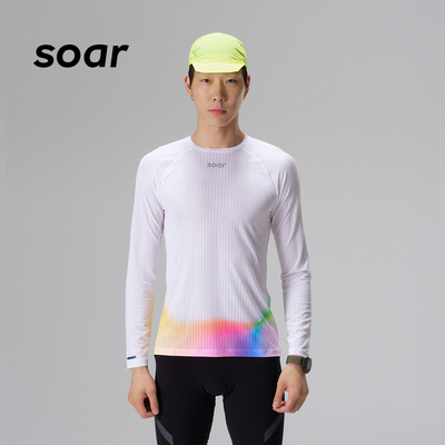 SOA男子专业马拉松跑步T恤SBL2M