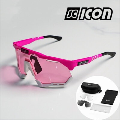 波加查SCICON环法同款公路山地自行车骑行比赛偏光变色防太阳眼镜