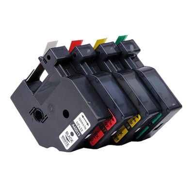 DO标签机色带黄底黑字适用L 达美D打印纸