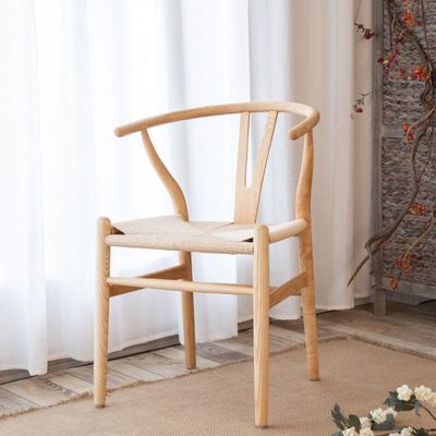 Y椅北欧实木餐椅休闲实木椅子凳子靠背椅现代简约创意椅子书桌椅