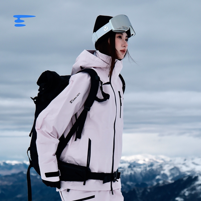 喜马猿3L硬壳雪服PA66防水透汽