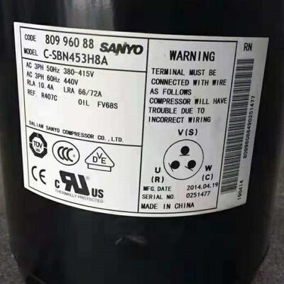 C-SBN373H8A C-SBN453H8A C-SBN353 C-SBN523全新空调压缩机R407C
