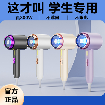 800w学生宿舍专用电吹风大风力小功率速干家用恒温护发吹风机