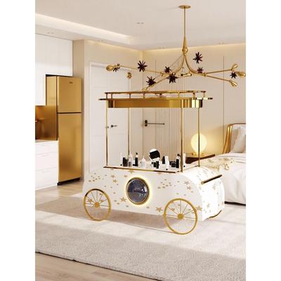 网红移动售卖车步行街民宿商用展示推车店铺装饰可发光引流促销车