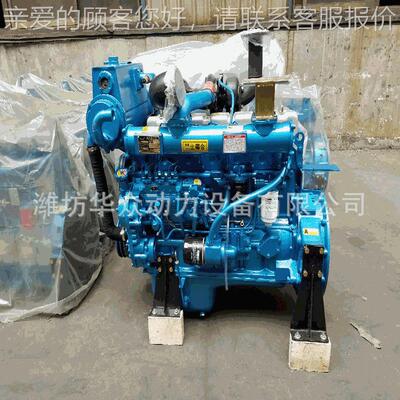 潍坊200马6RZC力船0用东柴油机 华615AZ配C渔船皮带轮发动机可齿