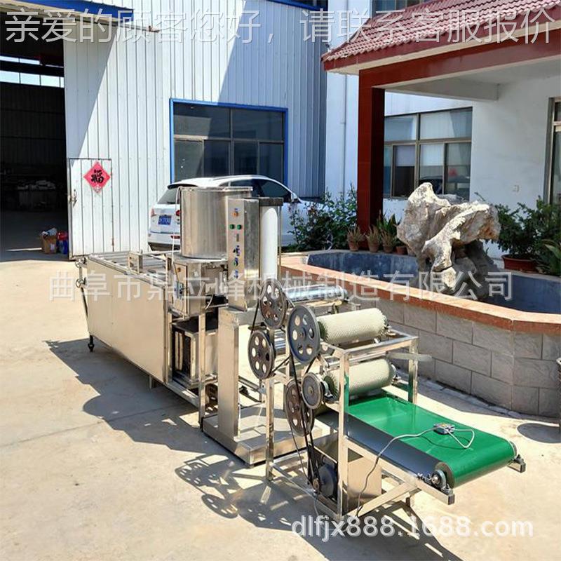 全动大加型商用皮豆腐机厂家直销不自锈UQP钢仿手工干豆腐机蒸汽