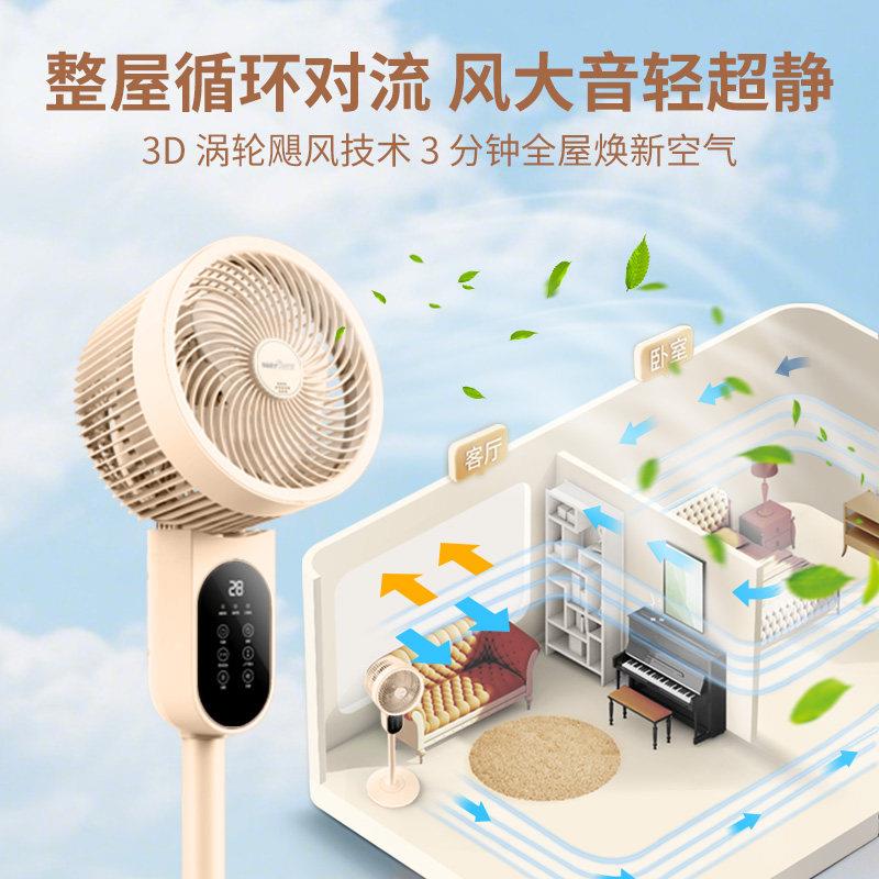 比风赛小智猪2026落地电扇bsxz.xhs空气循环扇家用新款静音风能语