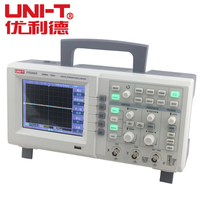 深圳UNI-T/优利德 供应UTD2202CE示波器UNI-T示波器200MHz