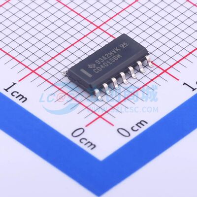 触发器 CD4013BM96 SOIC-14 24MHz D-型 原装正品