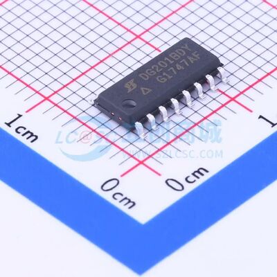 模拟开关/多路复用器 DG201BDY-T1-E3 SOIC-16 原装正品