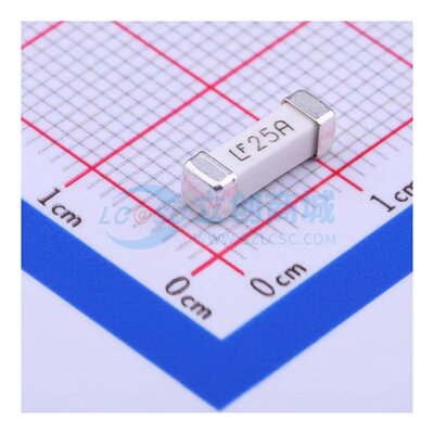 一次性保险丝 0456025.ER SMD,10.1x3.1mm 25A 125V