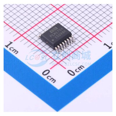 ADC/DAC-专用型 PCM1754DBQ SSOP-16-150mil I2S 原装正品