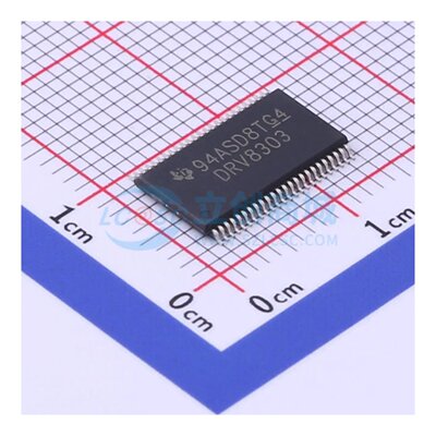 栅极驱动芯片 DRV8303DCAR HTSSOP-48-EP-6.1mm 三相 2.3A