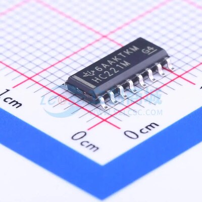 单稳态多谐振荡器 CD74HC221M96 SOIC-16 原装正品 电子元器件配