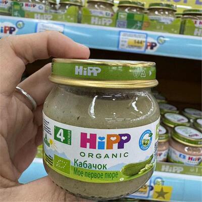 俄罗斯采购HIPP喜宝婴幼儿辅食宝宝蔬菜泥无盐无添加80g