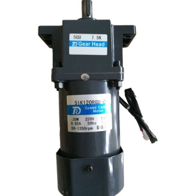 牌马达GEAHEAD减速电机5IK90GN-S/S3F 5GN15K立式三相电压电机