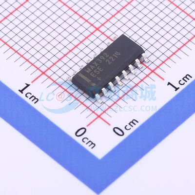 模拟开关/多路复用器 MAX392ESE+ SO-16 原装正品
