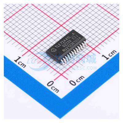 功率电子开关 TLE7244SL SSOP-24-150mil 全新配单