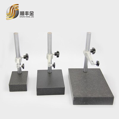 可调支架百千分表座30030080mm大理石表座底高度规检测量平台