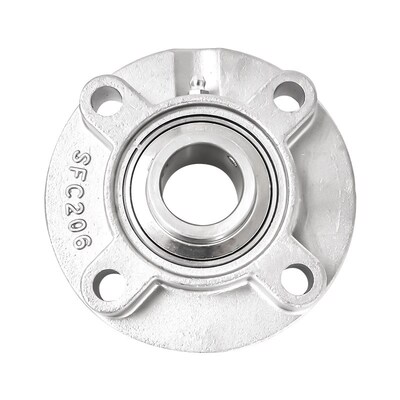 420/304不锈钢圆形轴承SUCFC206 208不锈钢农机环保设备轴承