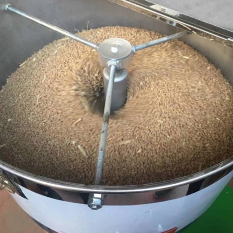 不锈钢饲料搅拌机小麦种子包衣化肥塑料颗粒拌料机养殖大小型设备
