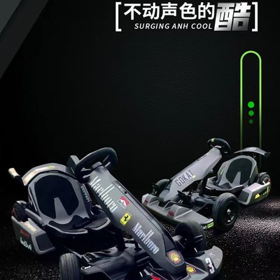 电动卡丁车可坐大人儿童成年漂移车平衡车改装卡丁车支架四轮赛车