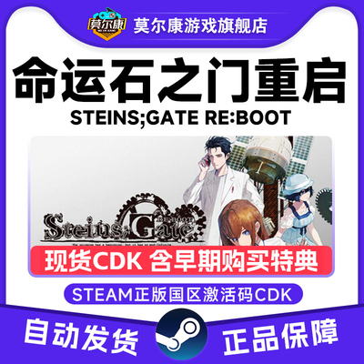 Steam命运石之门重启STEINS GATE RE BOOT 国区激活码CDK正版PC