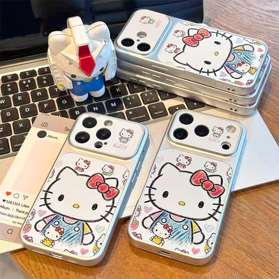 卡通线条绘画适用苹果17promax手机壳iPhone16pro华为mate80小米17p80K70findx8荣耀400x300reno15nova14ace3