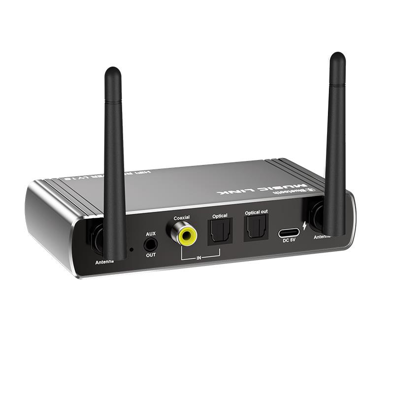 蓝牙5.4音频收发器FM收音机蓝牙适配器 LY18蓝牙接收发射器 老音