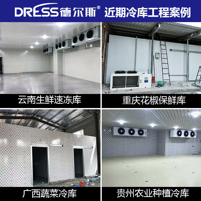 冻库冷库全套设备制冷一体机组库板水果保鲜冷藏小型冰库冷冻库