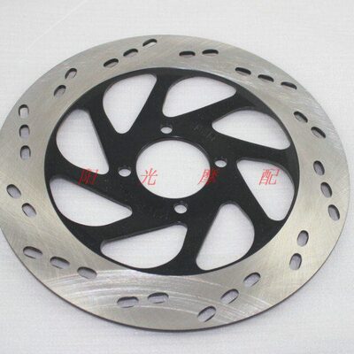 适用EN125-2 HJ125-A GN125F GN125-2F宝逸前刹车盘制动盘碟刹盘