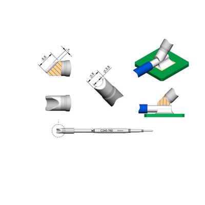 西班牙JBCC245760焊接连接器内部Ø3,5引线烙铁头C245-760