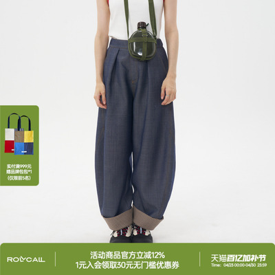 ROLLCALL休闲裤格纹新款羊毛