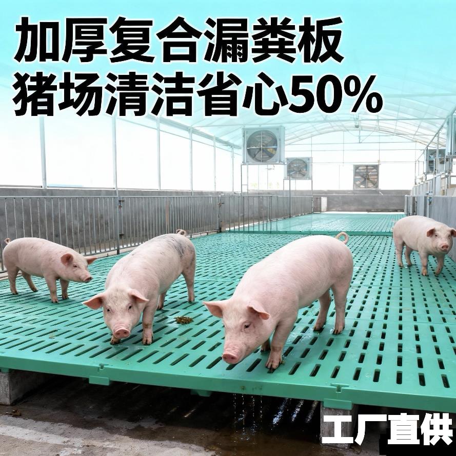 猪用加厚复合漏粪板猪场专用养殖设备易清洗漏粪板畜牧养殖器械