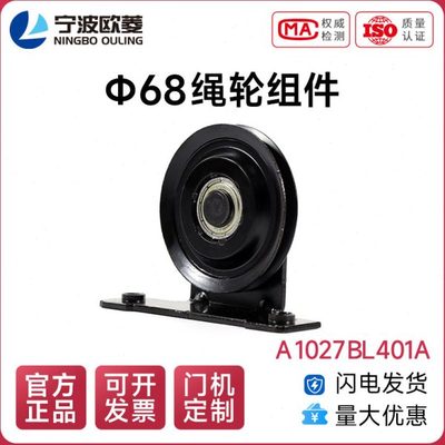 宁波欧菱/原装Ф68绳轮组件/A1027BL401A/电梯配件