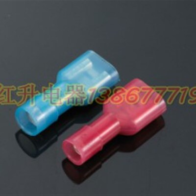 FDFNYD1.25-110 全绝缘1000只FDFN1-110 尼龙插簧2.8国标带铜套