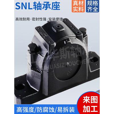 剖分式轴承座轴壳SNL506 507 508 509 510 511 512 513 514 515