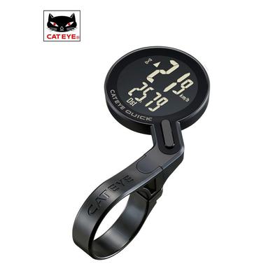 CATEYE猫眼无线码表RS100W山地公路车用码表 防水无线码表配件 白