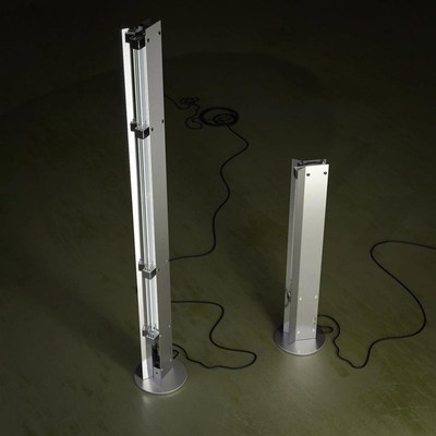 MLK设计师不锈钢艺术装饰落地灯客厅书房酒店样板房装饰光影