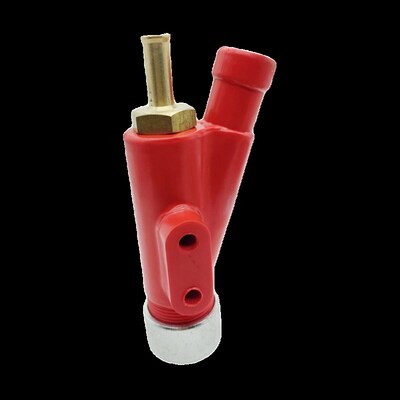 聚氨酯铝合金北京水喷砂枪ATD枪头大流量打沙枪猪鼻子 湿式喷沙枪