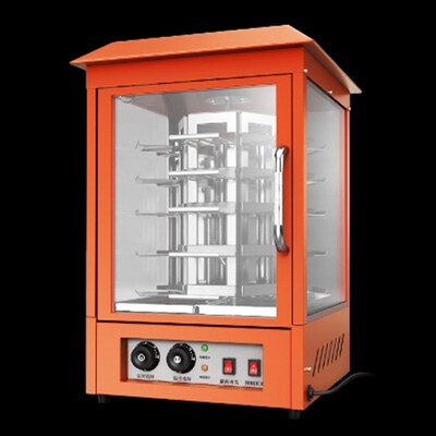 商用MOH-480烤红薯机烤制保温一体全自动旋转烤架暖色灯光烤梨机