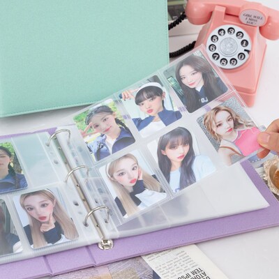 五人团五5宫格六6宫格收纳册3寸内页小卡收纳册追星收纳卡册gidle