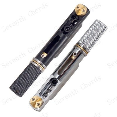 单支分体式分裂式无头电吉他琴桥拉弦板弦桥下驹 Headless Bridge