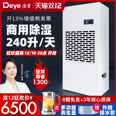 德业DY-6240/A 工业商业除湿机 仓库停车场抽湿机大功率除湿器