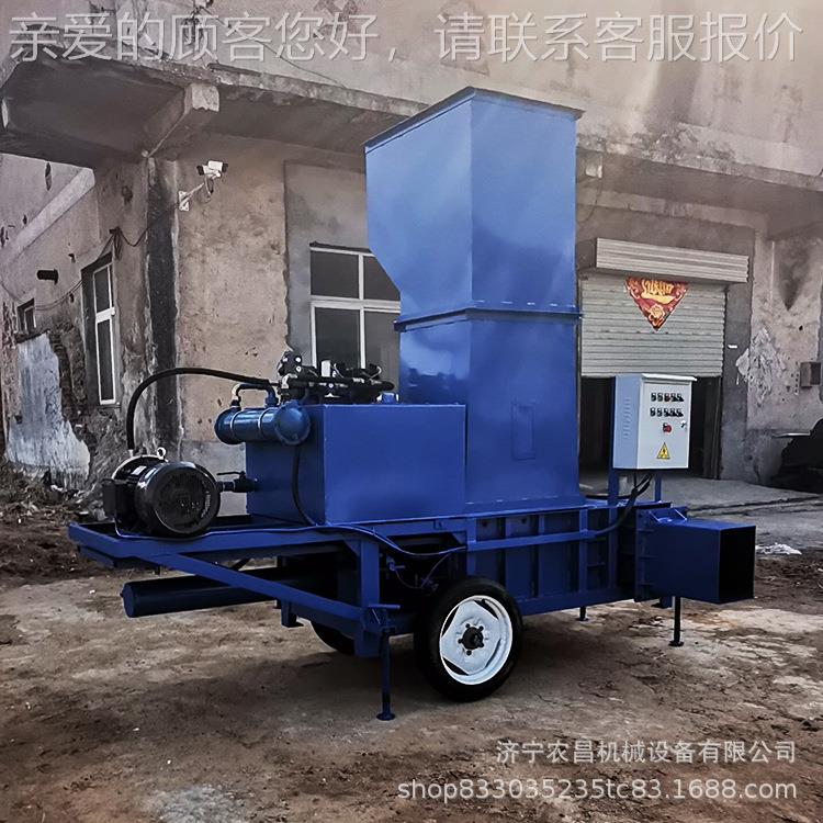 多功能青储稻草DVG饲秸打包机秆 全油自动柴液压秸料秆套袋打包机