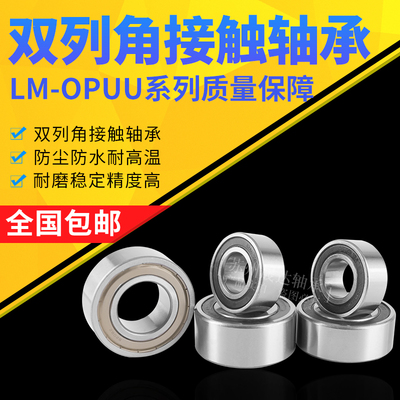 双列角接触轴承3300 3301 3302 3303 3304 3305 3306 5308-2RS ZZ