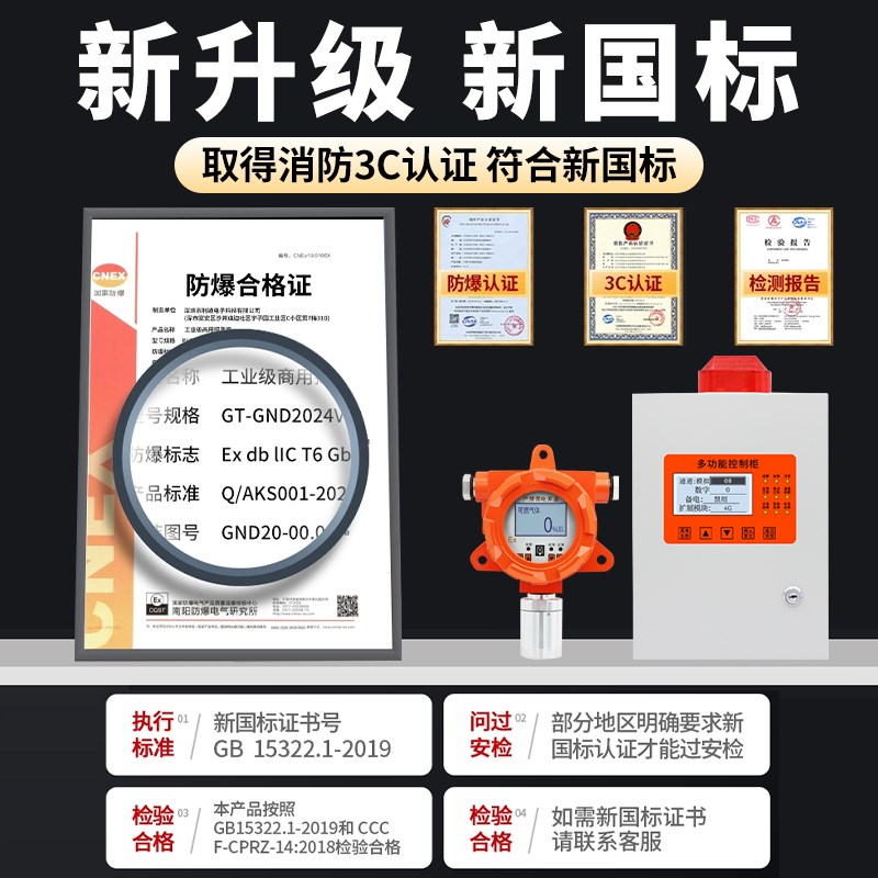 硫化氢检测仪H含量气体浓度探测报警器工业有毒有害气体检测器