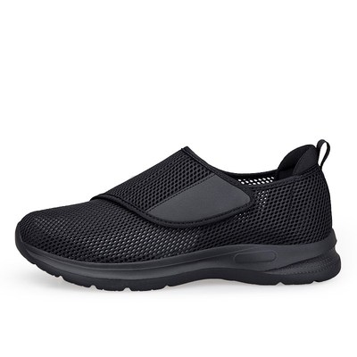 脚宽脚胖网面鞋大脚骨爷爷鞋脚背高老爸鞋糖足网布鞋脚肿爸妈鞋子