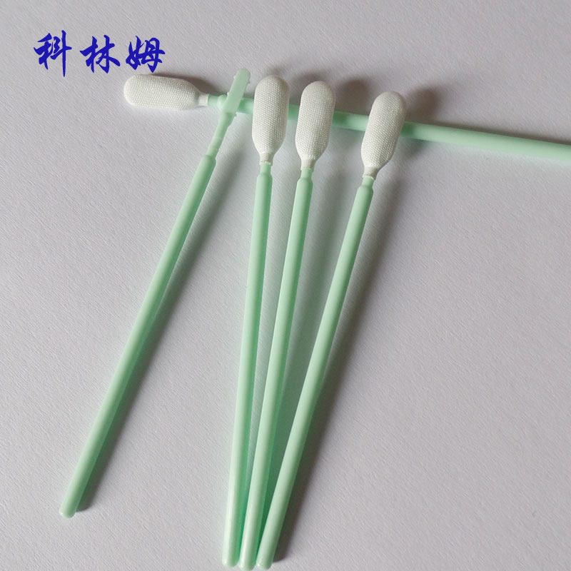 无尘棉签超细纤维棉签净化擦拭棒扁头无尘布头工业棉棒