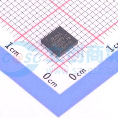 单片机(MCU/MPU/SOC) ATMEGA328PB-MU QFN-32-EP(5x5) 原装正品